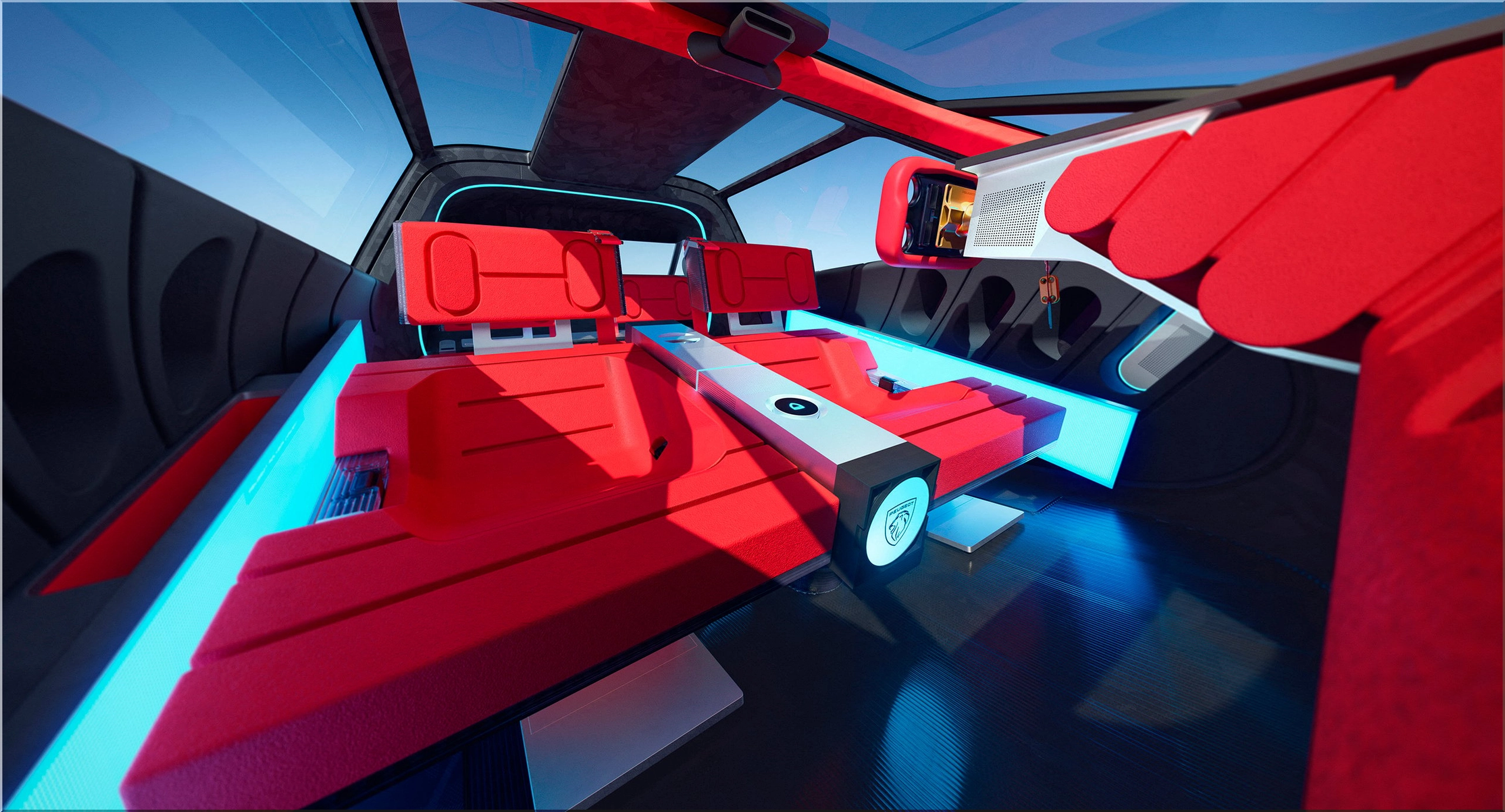 Peugeot Polygon Unveils Hypersquare Steering for Future EVs | Electric ...