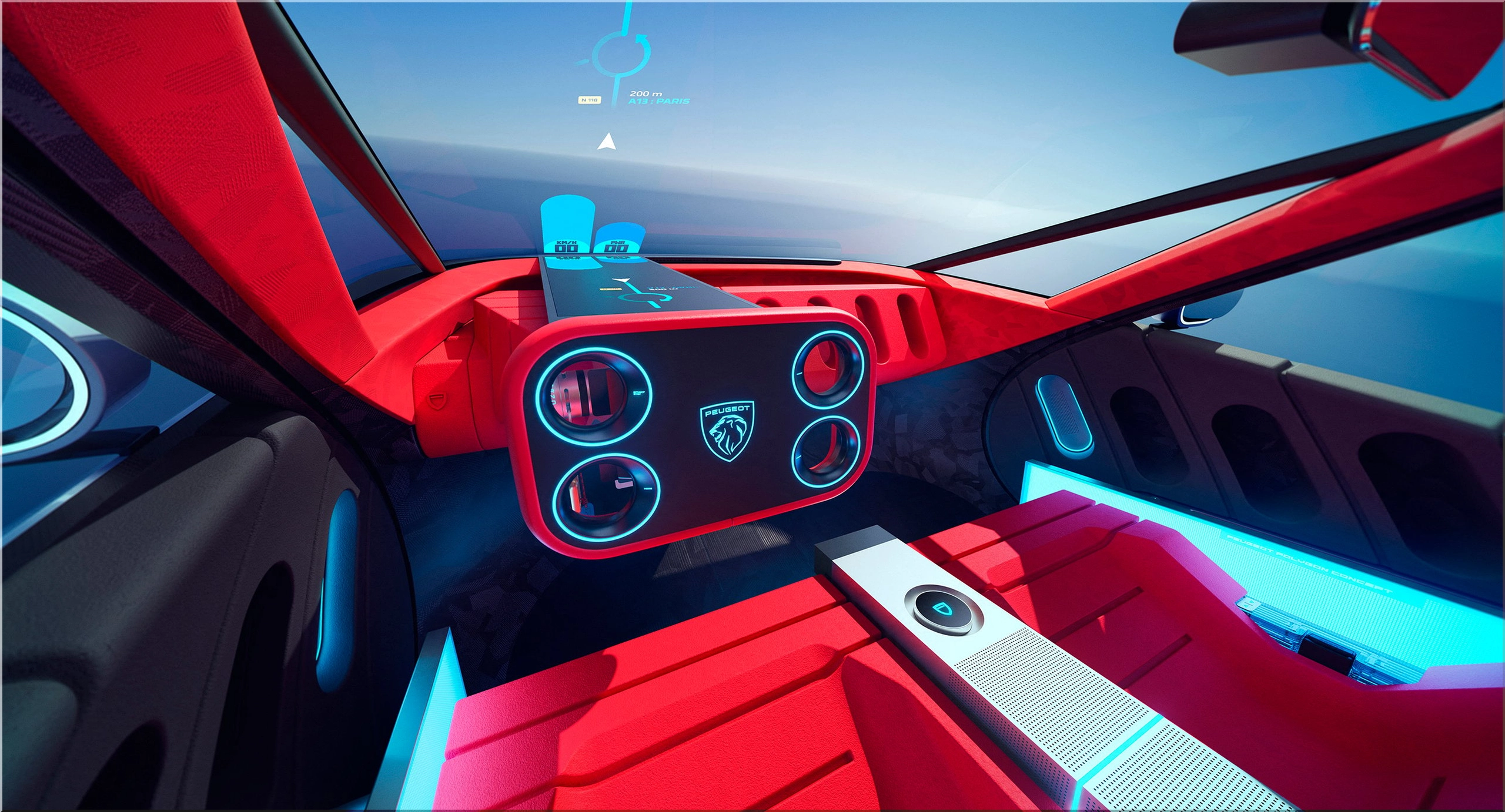 Peugeot Polygon Unveils Hypersquare Steering for Future EVs | Electric ...