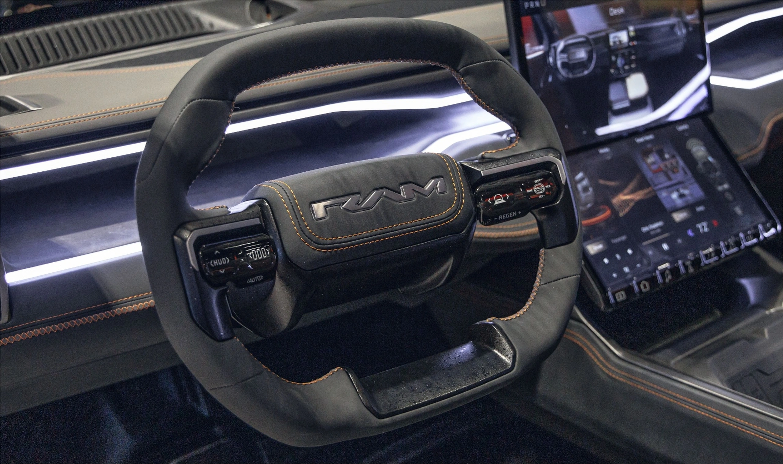 The first electric pickup truck from the Ram brand will be called the ...