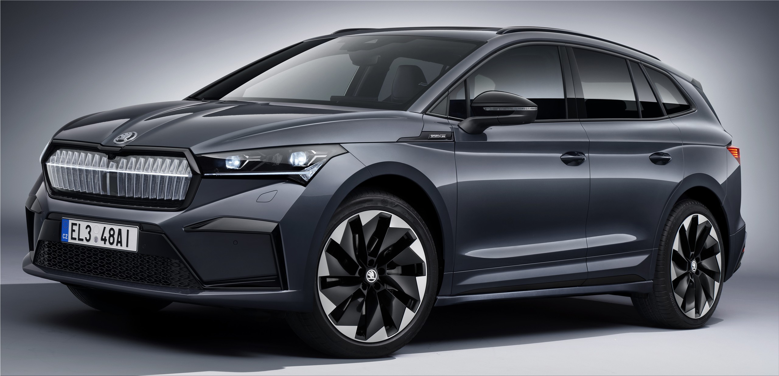 The new Skoda Enyaq Sportline iV electric SUV from 38,500 euros ... The new Skoda Enyaq Sportline iV electric SUV from 38,500 euros ...