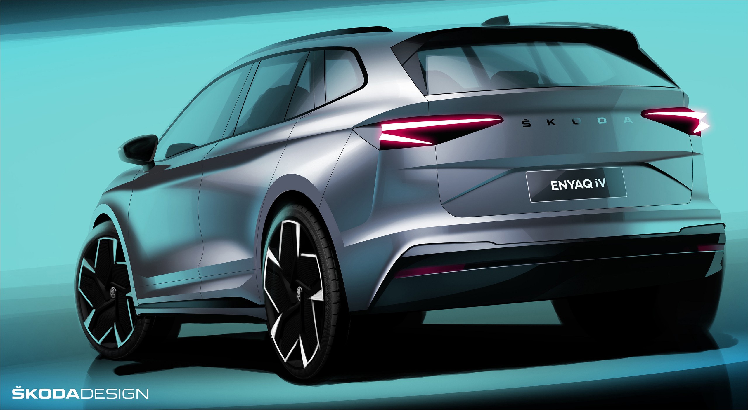 Skoda Enyaq iV electric SUV with a range up to 500 kilometres ... Skoda Enyaq iV electric SUV with a range up to 500 kilometres ...