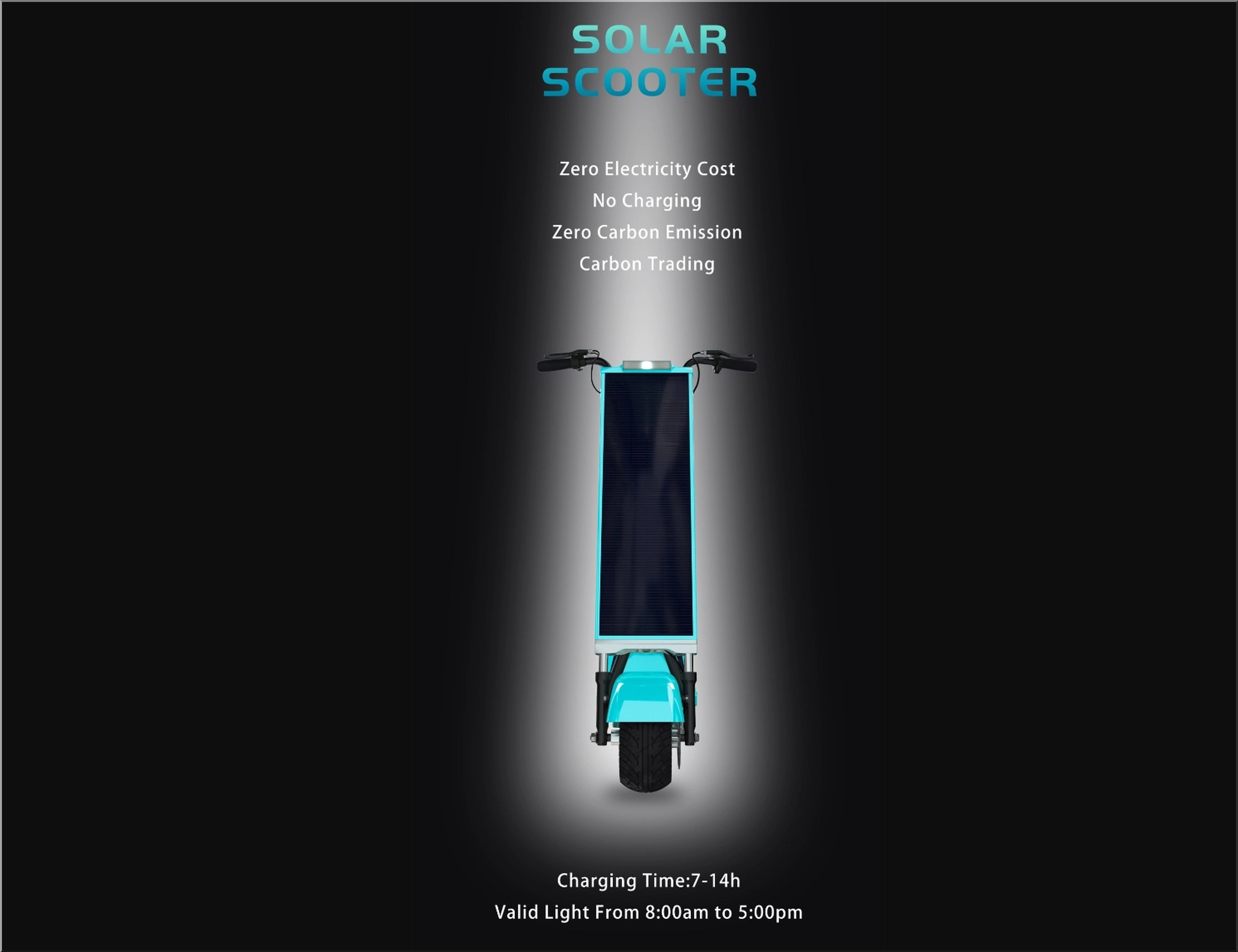 Solar Scooter S80: The first solar-powered scooter | Electric Hunter