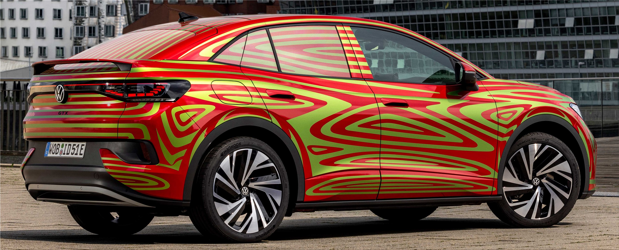 The new Volkswagen ID.5 GTX all-electric SUV coupe will make its debut ...