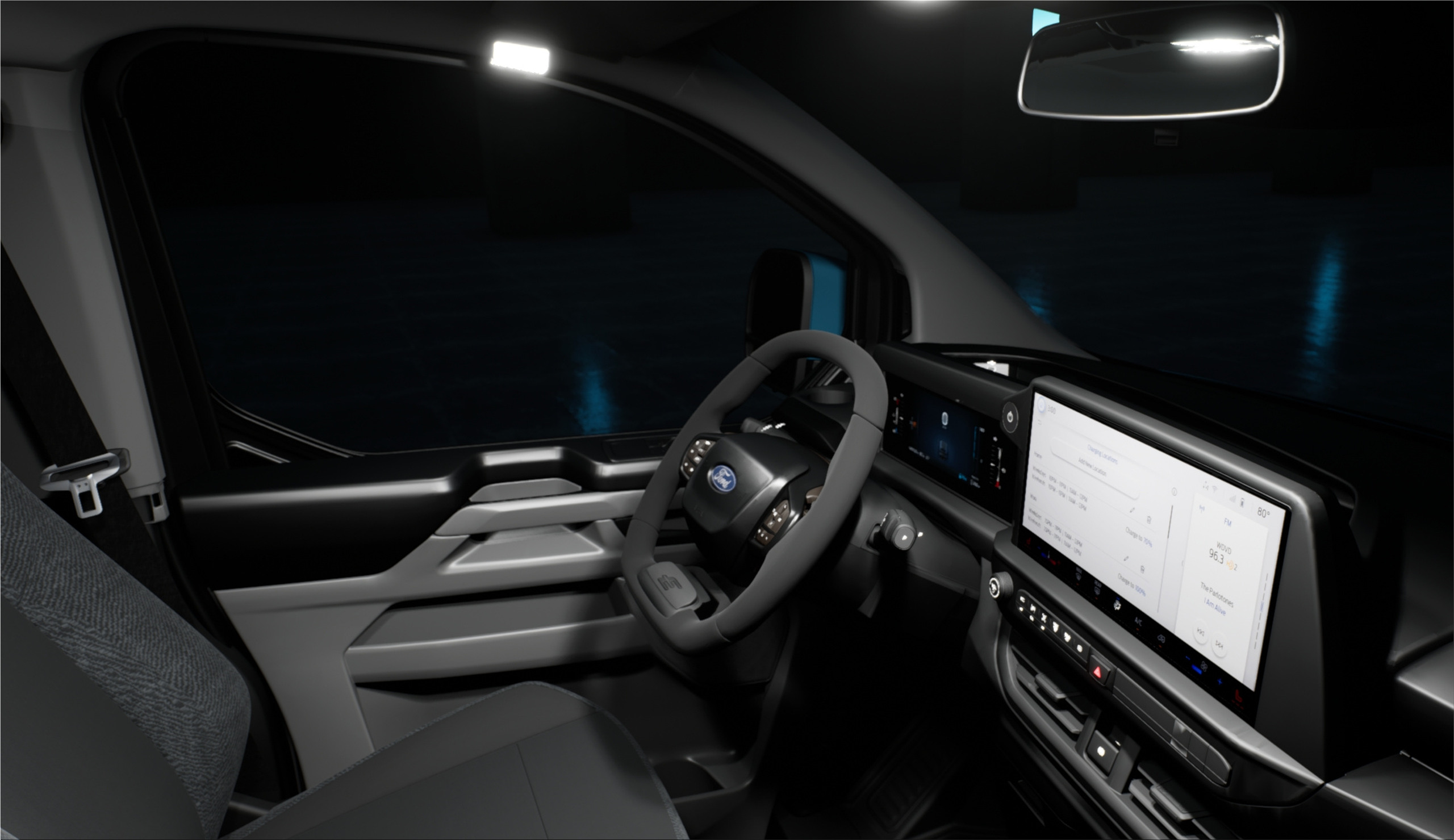 The new Ford E-Transit Custom is an all-electric van for small business ...