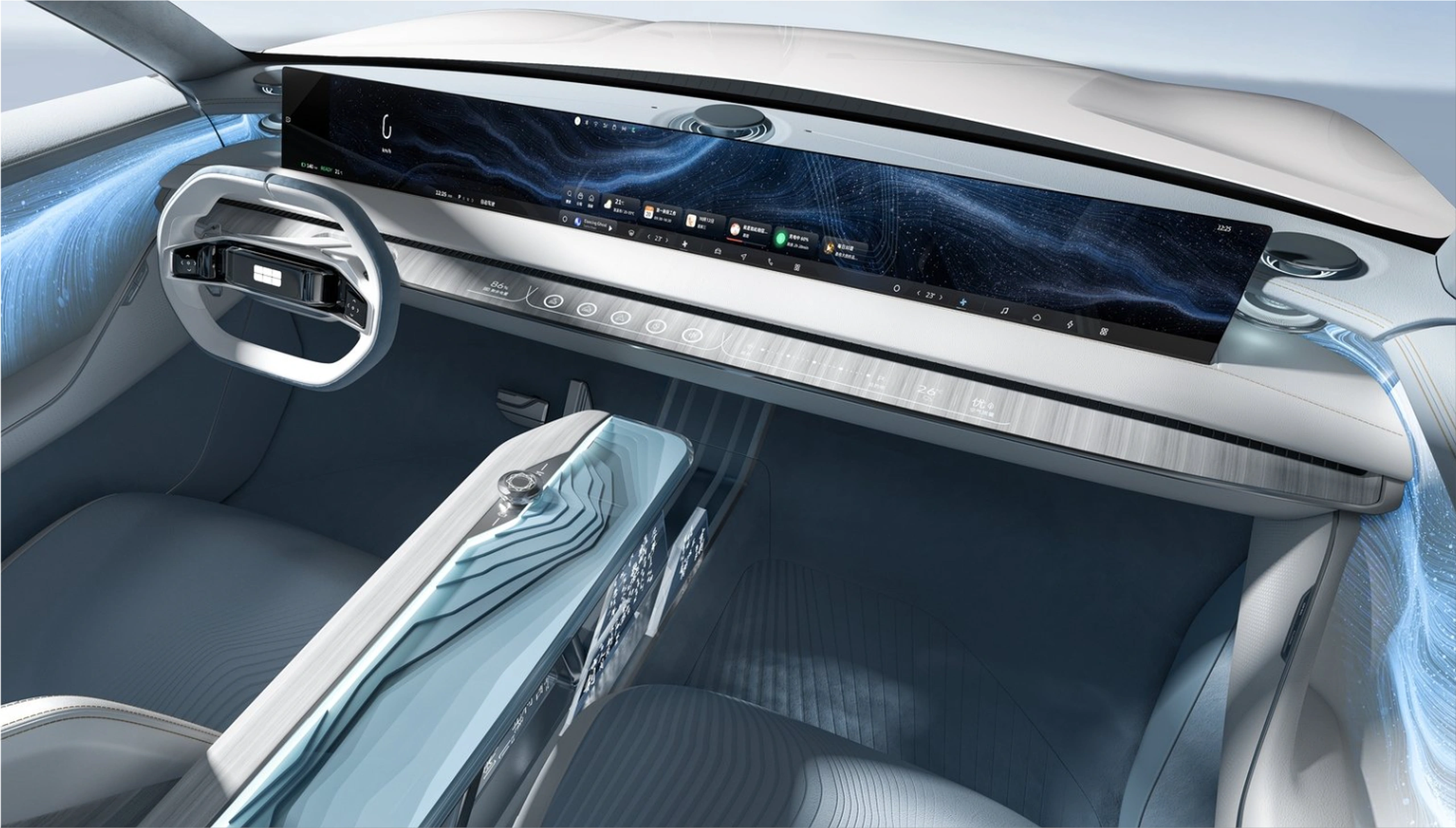 New Geely Galaxy Light Concept car with artificial intelligence ...