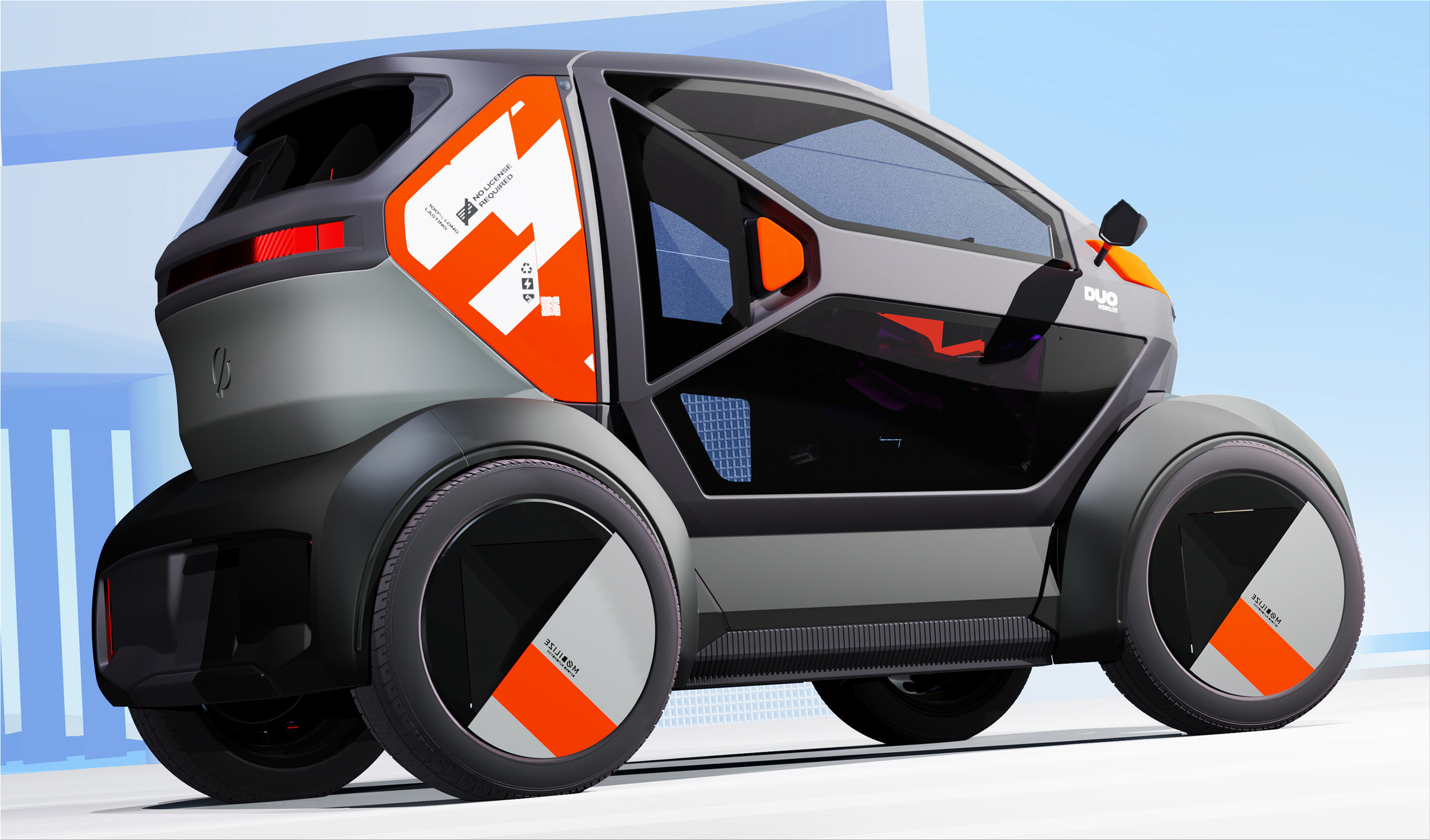 The new Mobilize Duo electric quadricycle dedicated to urban mobility ...