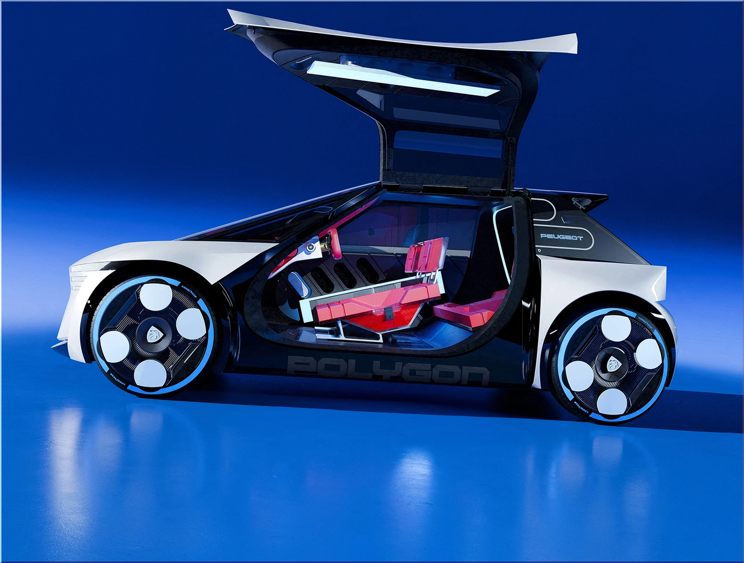 Peugeot Polygon Unveils Hypersquare Steering for Future EVs | Electric ...