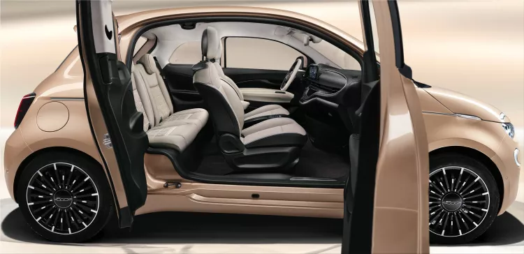 The new Fiat 500e electric car with 95 hp from 27,000 euros | Electric ...