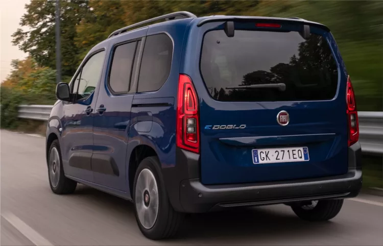 The new Fiat E-Doblo electric minivan with 100 kW and a range up to 280 km | Electric Hunter