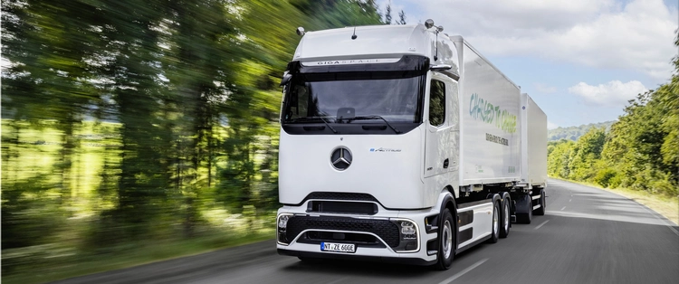 Mercedes Benz Eactros 600 The Electric Truck That Can Outperform