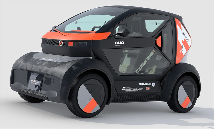 The new Mobilize Duo electric quadricycle dedicated to urban mobility ...