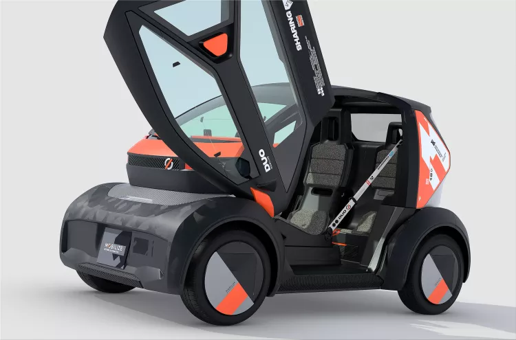 The new Mobilize Duo electric quadricycle dedicated to urban mobility ...