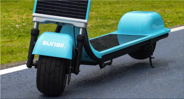 Solar Scooter S80: The first solar-powered scooter | Electric Hunter