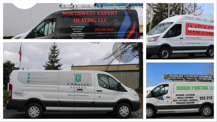 Boost Your Business with Custom Van Wraps in Seattle | Electric Hunter