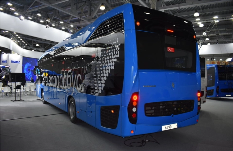 The KAMAZ-6290 is Moscow's latest hydrogen electric bus | Electric Hunter