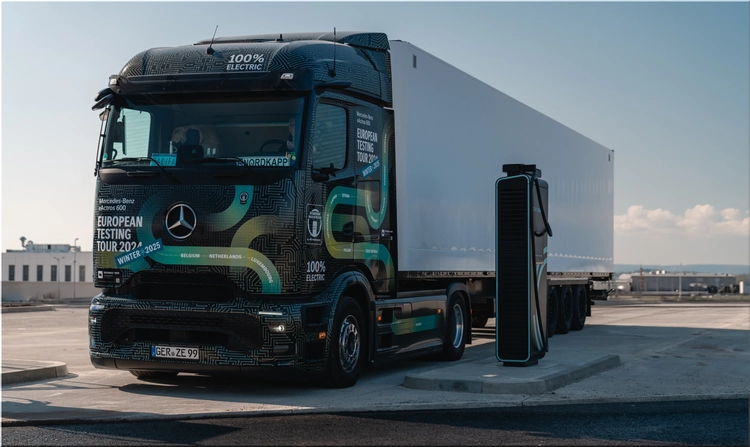 Mercedes-Benz eActros 600 Electric Truck Gets 4x2 and 6x2 Chassis ...