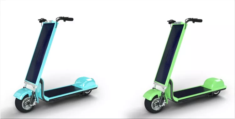 Solar Scooter S80: The first solar-powered scooter | Electric Hunter
