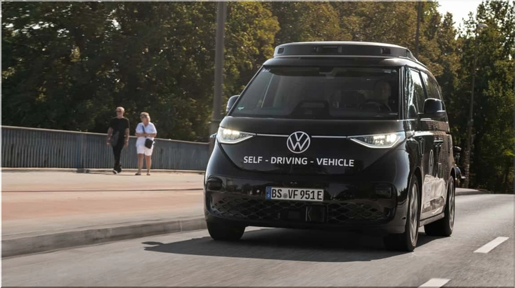 Volkswagen ID. Buzz Robotaxi Starts LA Testing With Uber | Electric Hunter